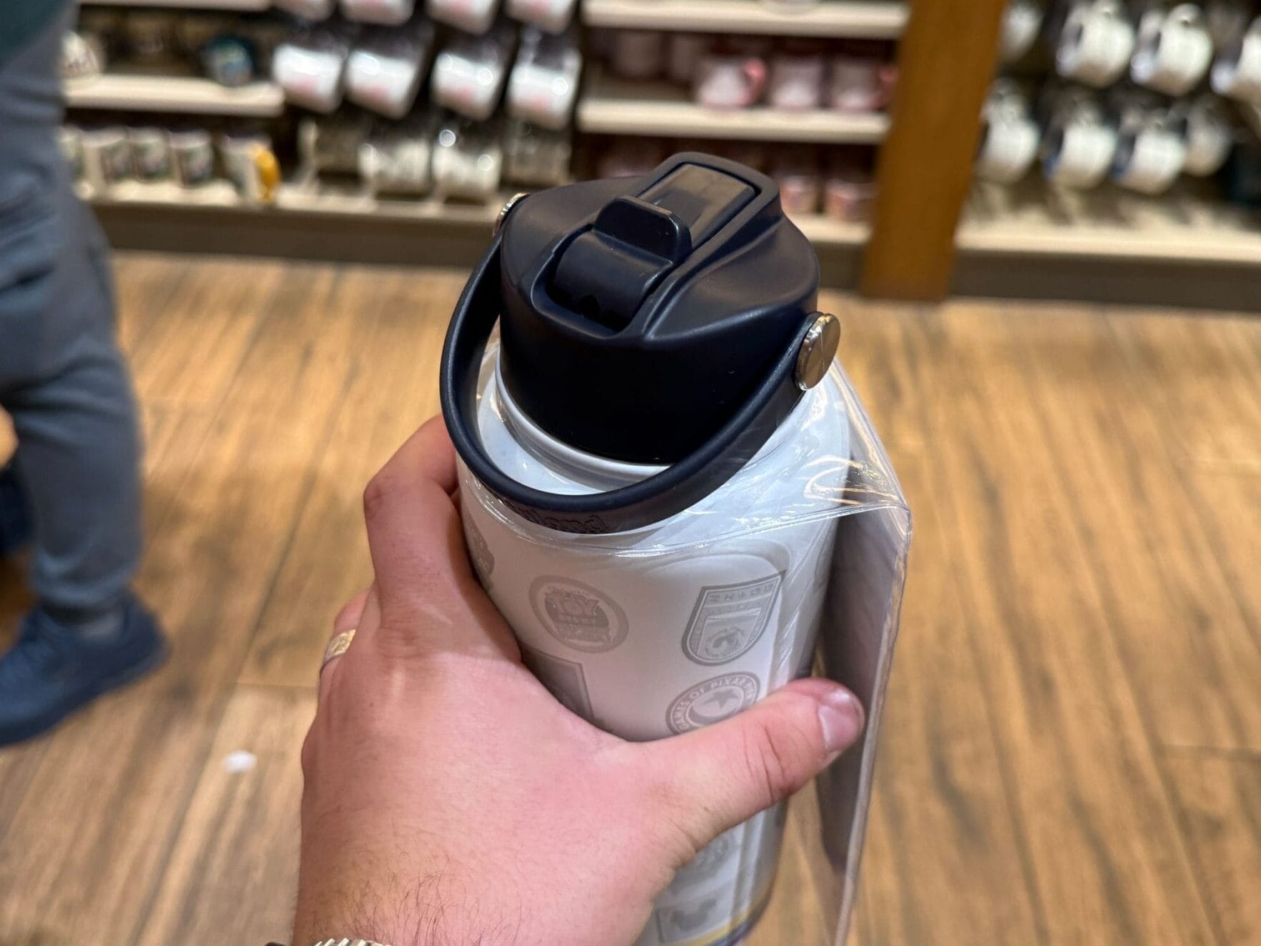 Water Bottle with Disneyland Resort Stickers Now Available - WDW News Today