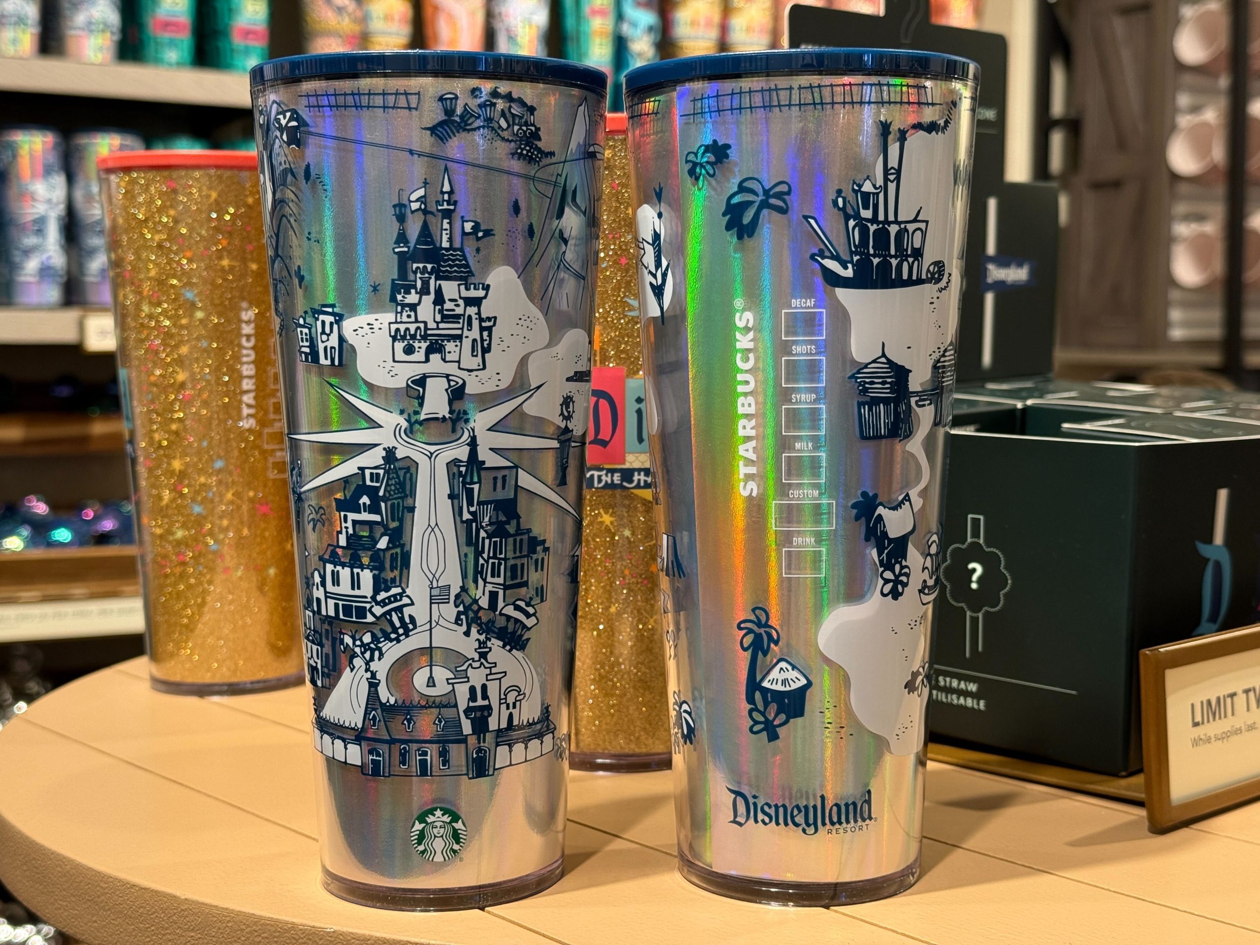 Customize a Starbucks Tumbler at Downtown Disney for Disneyland's 70th ...