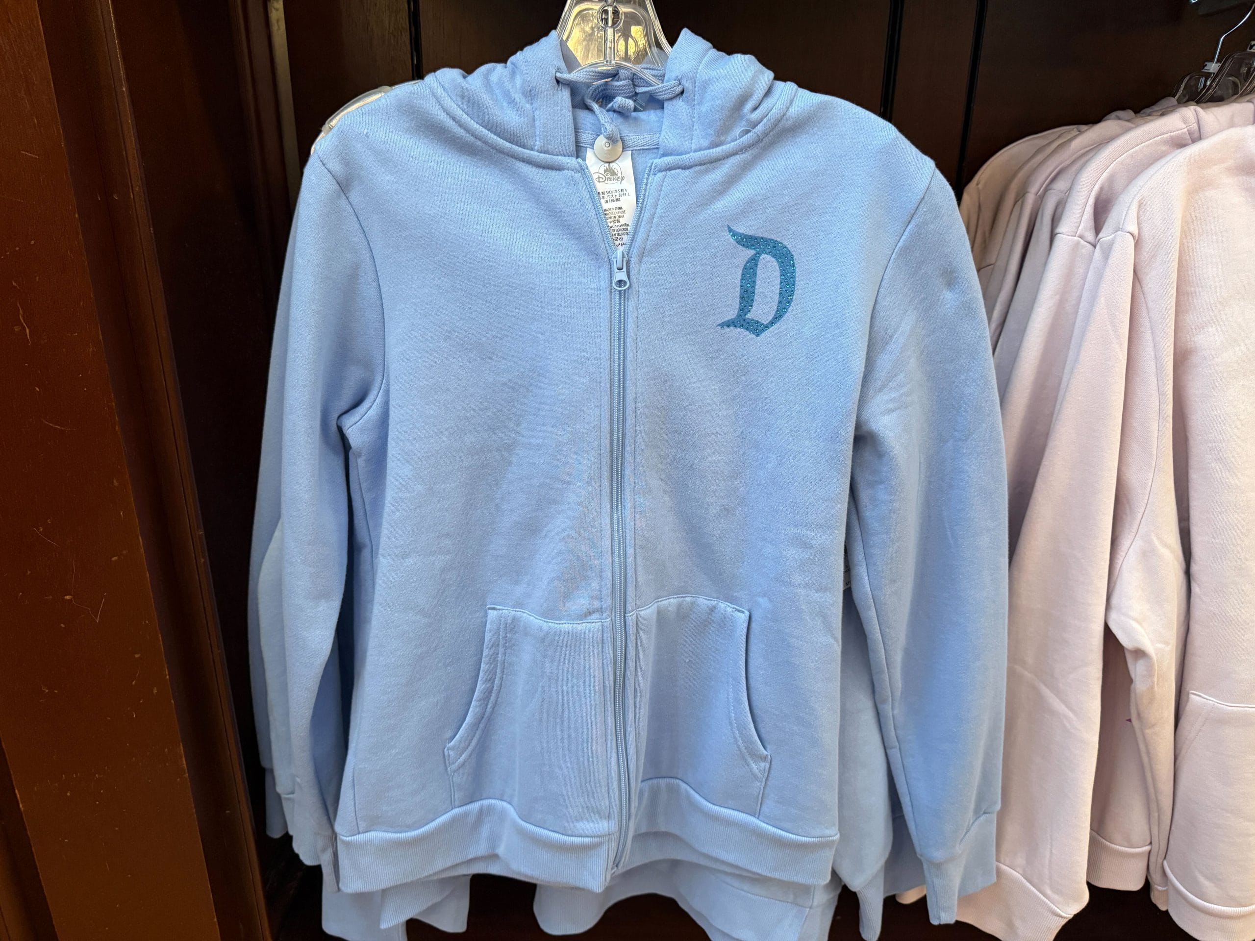 Bedazzled Donald and Daisy Hoodies Now Available in Disneyland - WDW ...