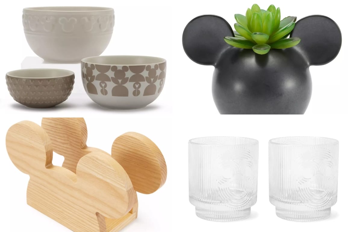 Mickey Mouse Icon Housewares Arrive Online on Disney Store - WDW News Today