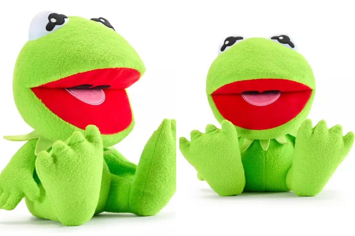 Kermit the Frog Big Feet Plush Arrives Online at Disney Store - WDW ...
