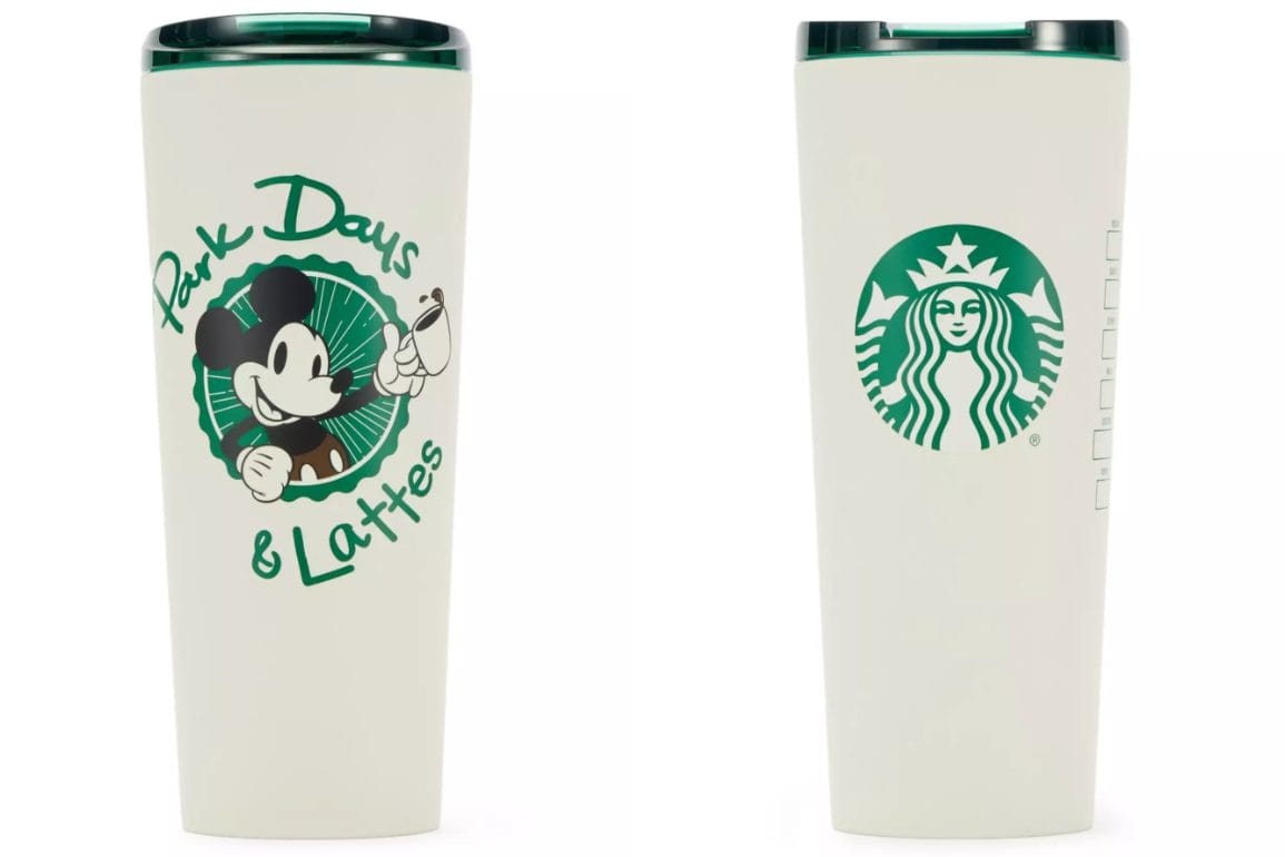 Park Days & Lattes Starbucks Travel Tumbler Debuts Online at Disney ...