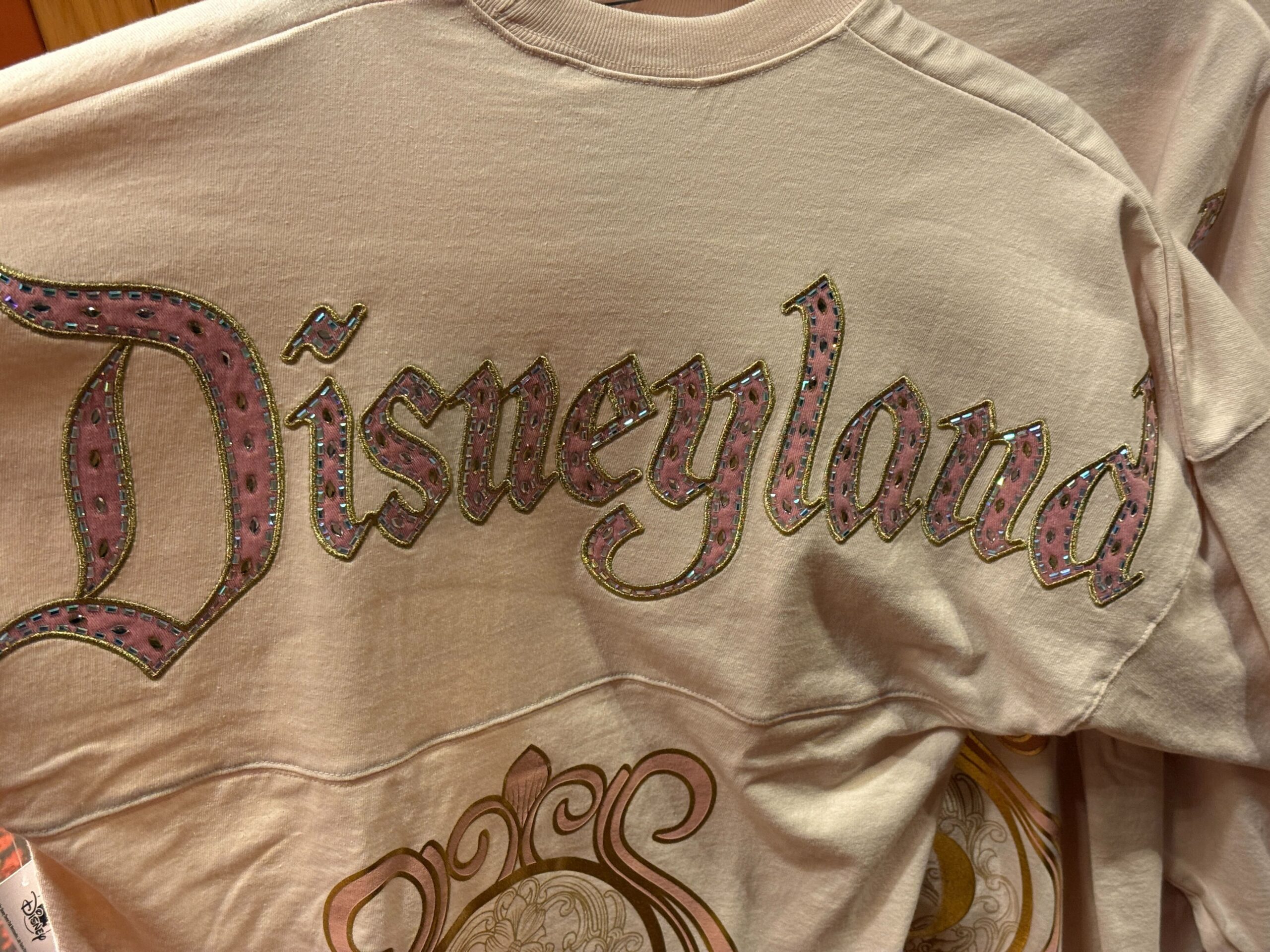 Blush Pink & Gold Disneyland 70th Anniversary Spirit Jersey - WDW News ...