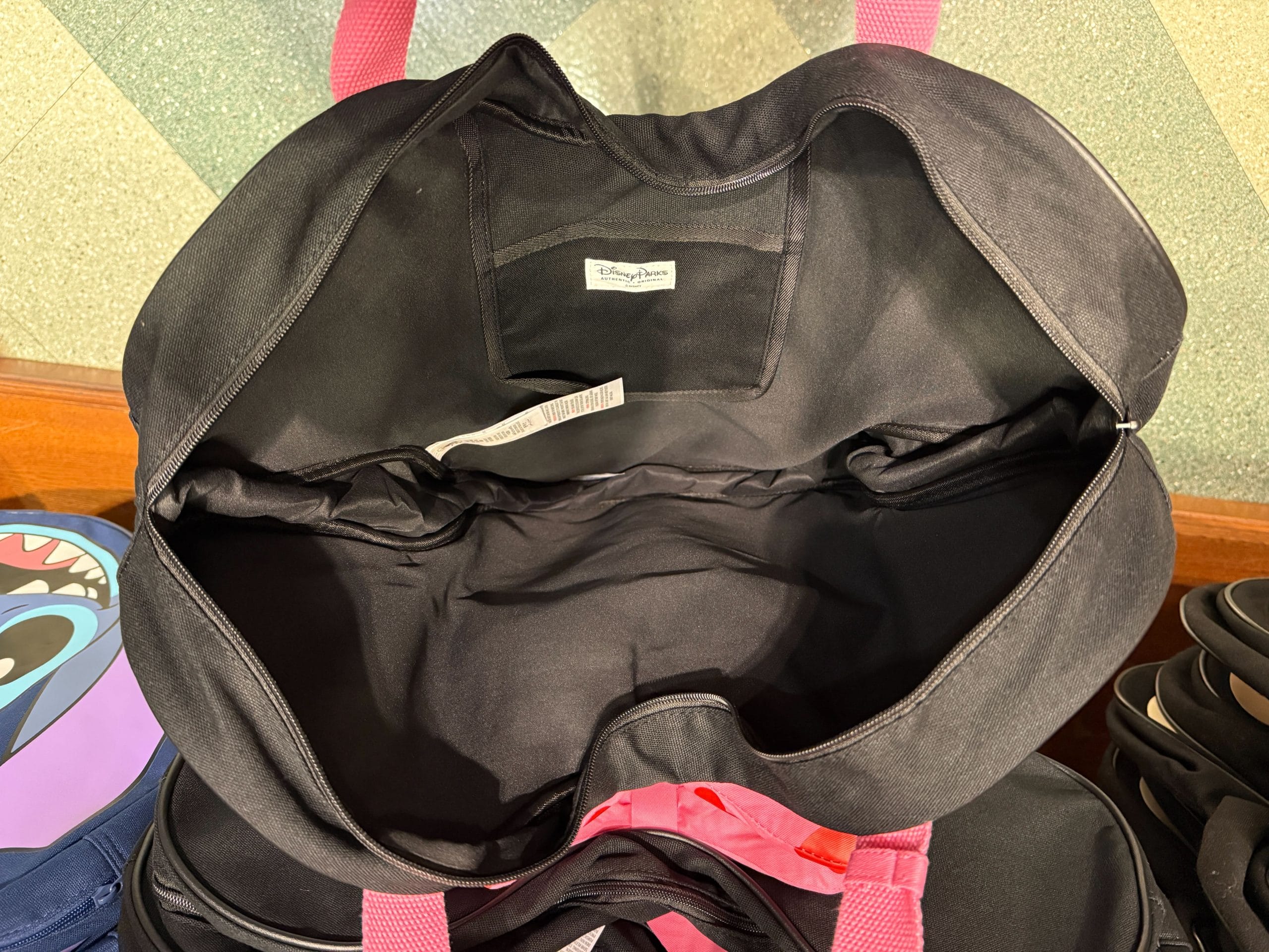 Minnie Valentine's Day & Mini Mickey Big Face Tote Bags at Disneyland ...