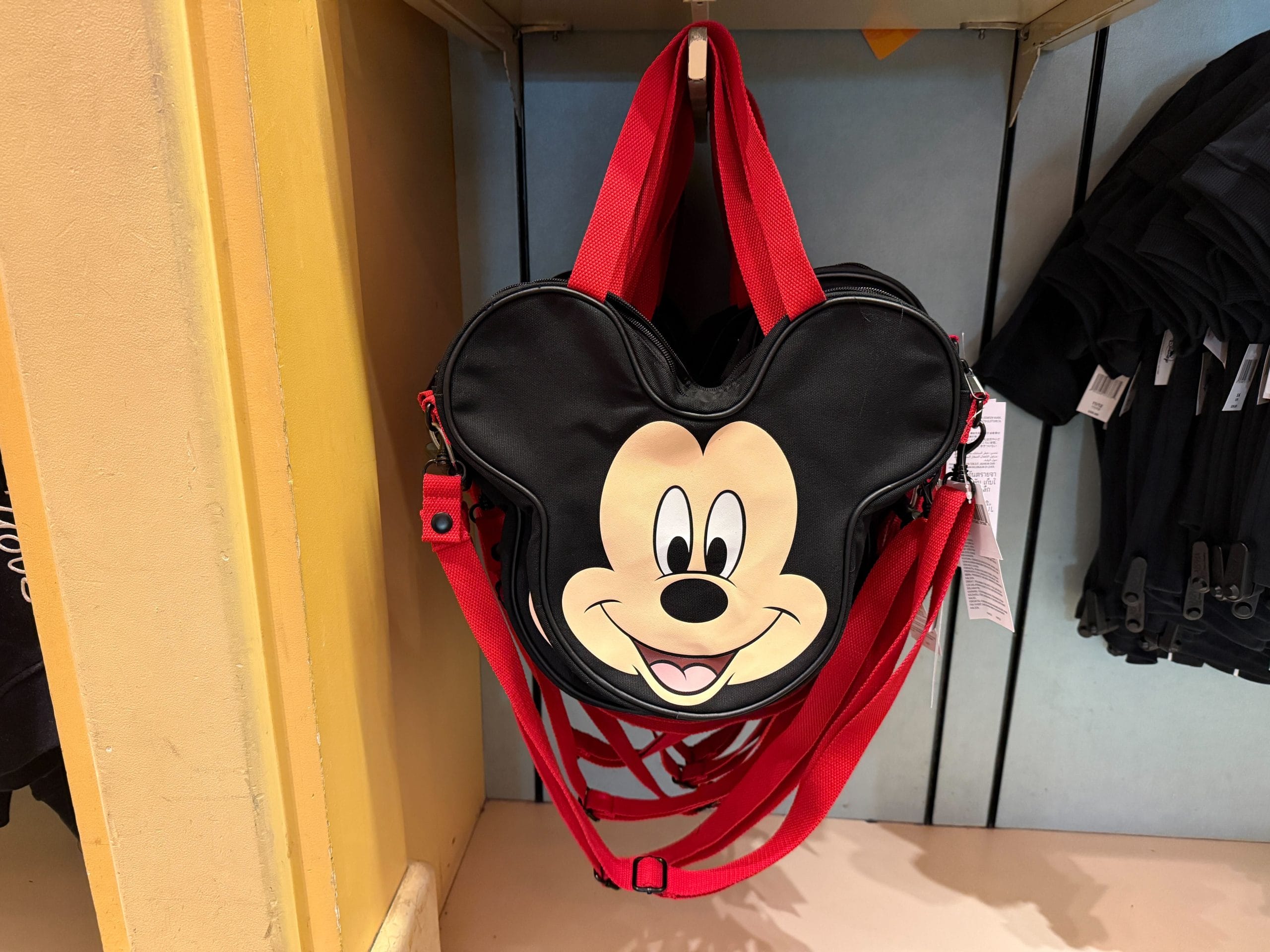 Minnie Valentine's Day & Mini Mickey Big Face Tote Bags at Disneyland ...