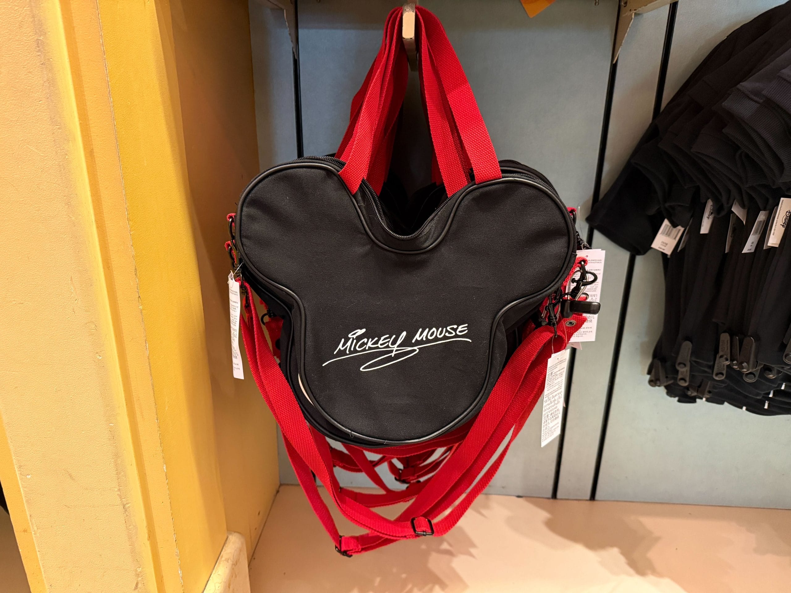 Minnie Valentine's Day & Mini Mickey Big Face Tote Bags at Disneyland ...