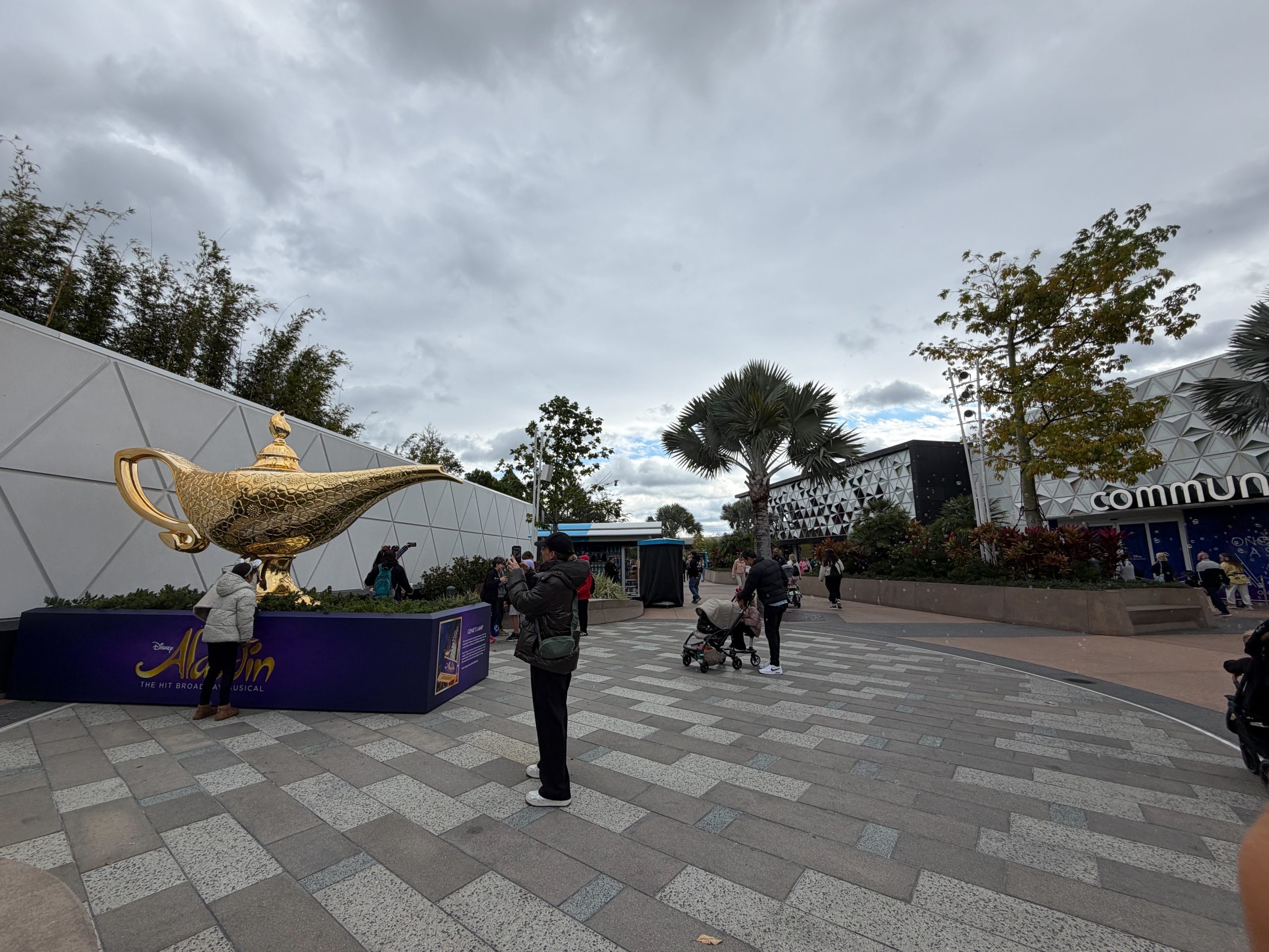 Genie's Magic Lamp Transported from Broadway to EPCOT for Festival of ...