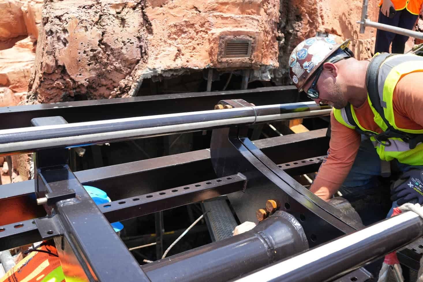 Final Track Piece Installed at Refurbished Big Thunder Mountain ...