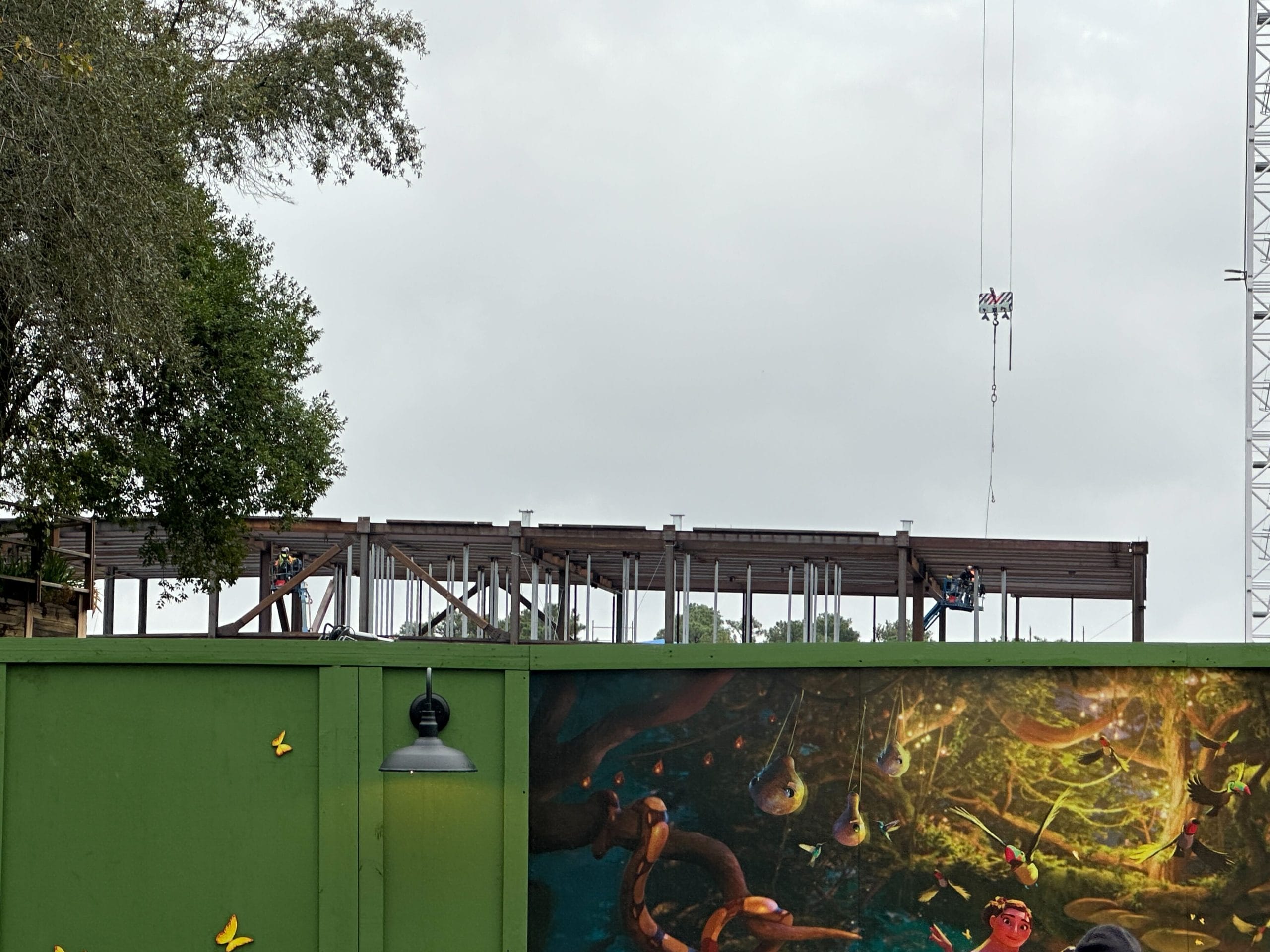 Interior Construction Begins on Encanto Ride Building - WDW News Today