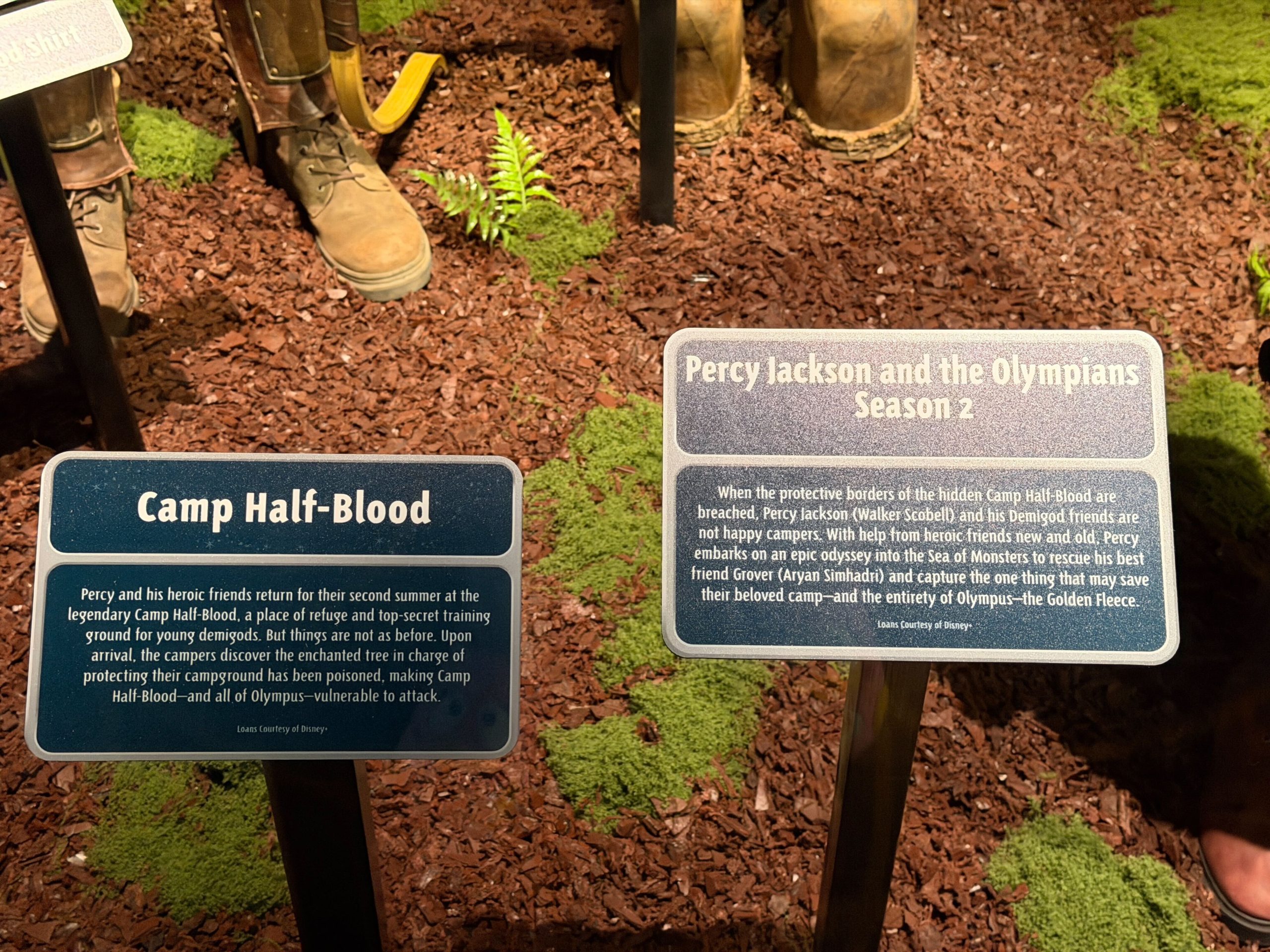 Percy Jackson Exhibit Arrives at Walt Disney Presents in Hollywood ...