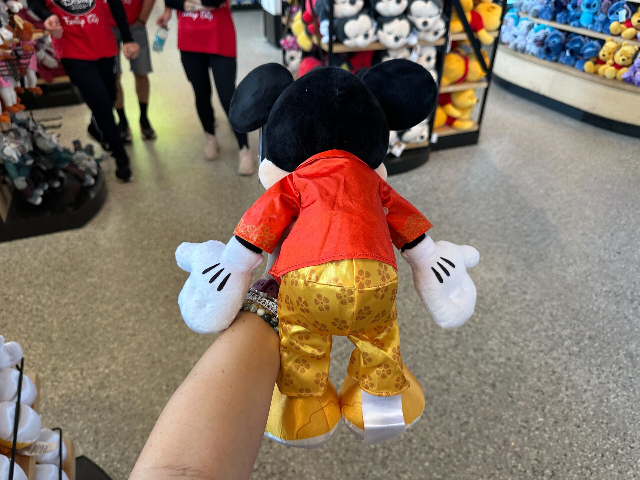 Mickey Mouse Lunar New Year 2026 Plush Arrives at Disney World and ...