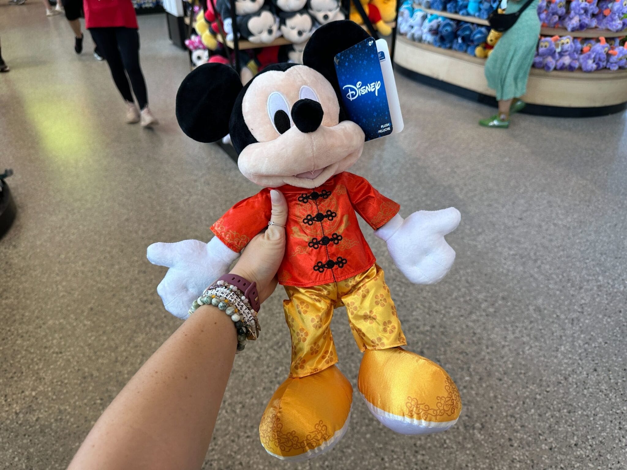 Mickey Mouse Lunar New Year 2026 Plush Arrives at Disney World and ...
