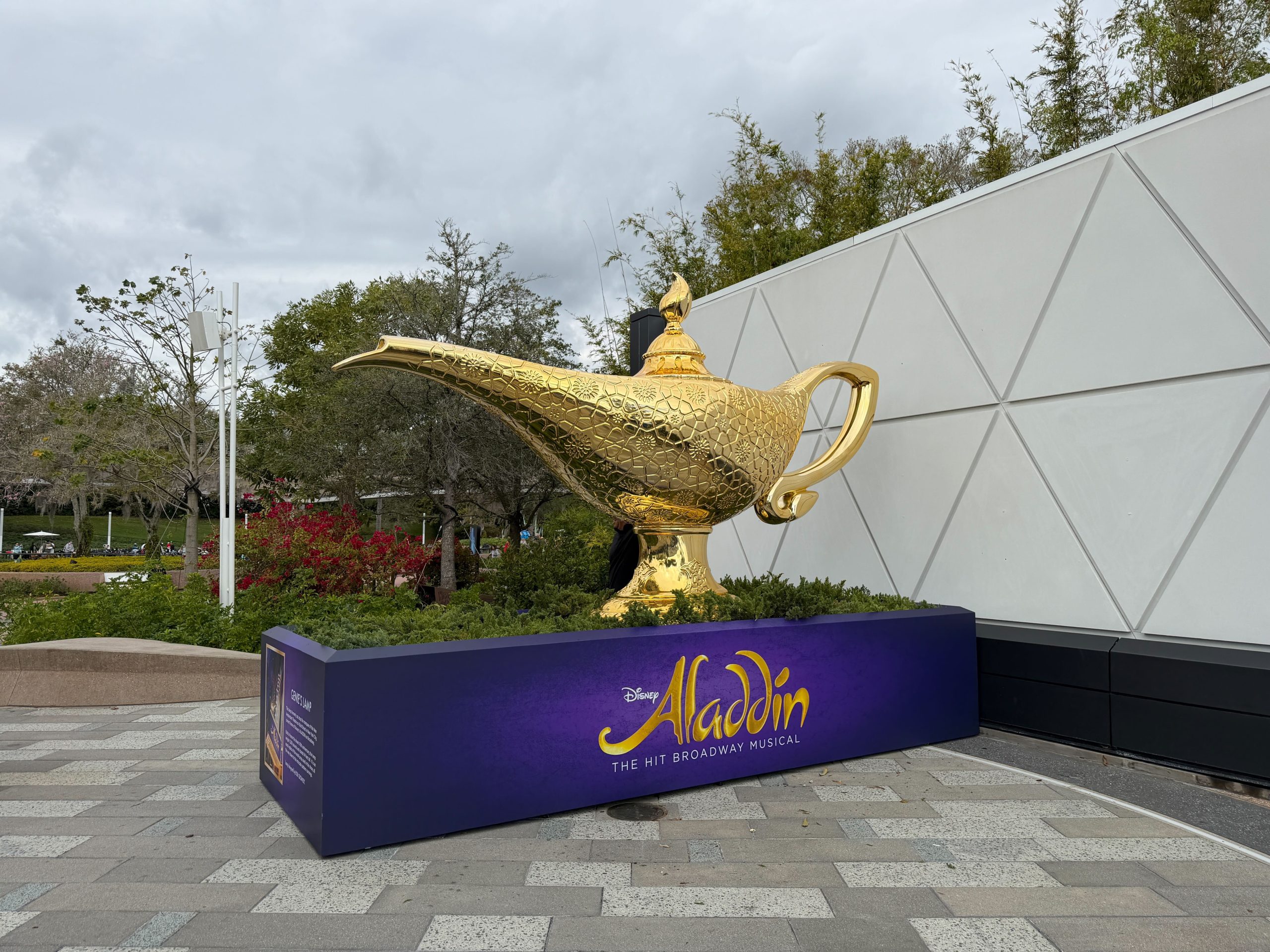Genie's Magic Lamp Transported from Broadway to EPCOT for Festival of ...