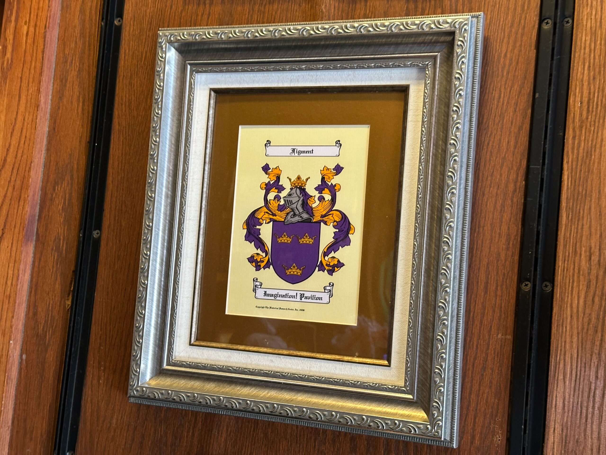 U.K. Pavilion Family Crests in EPCOT Feature Muppets, Figment, DINOSAUR ...