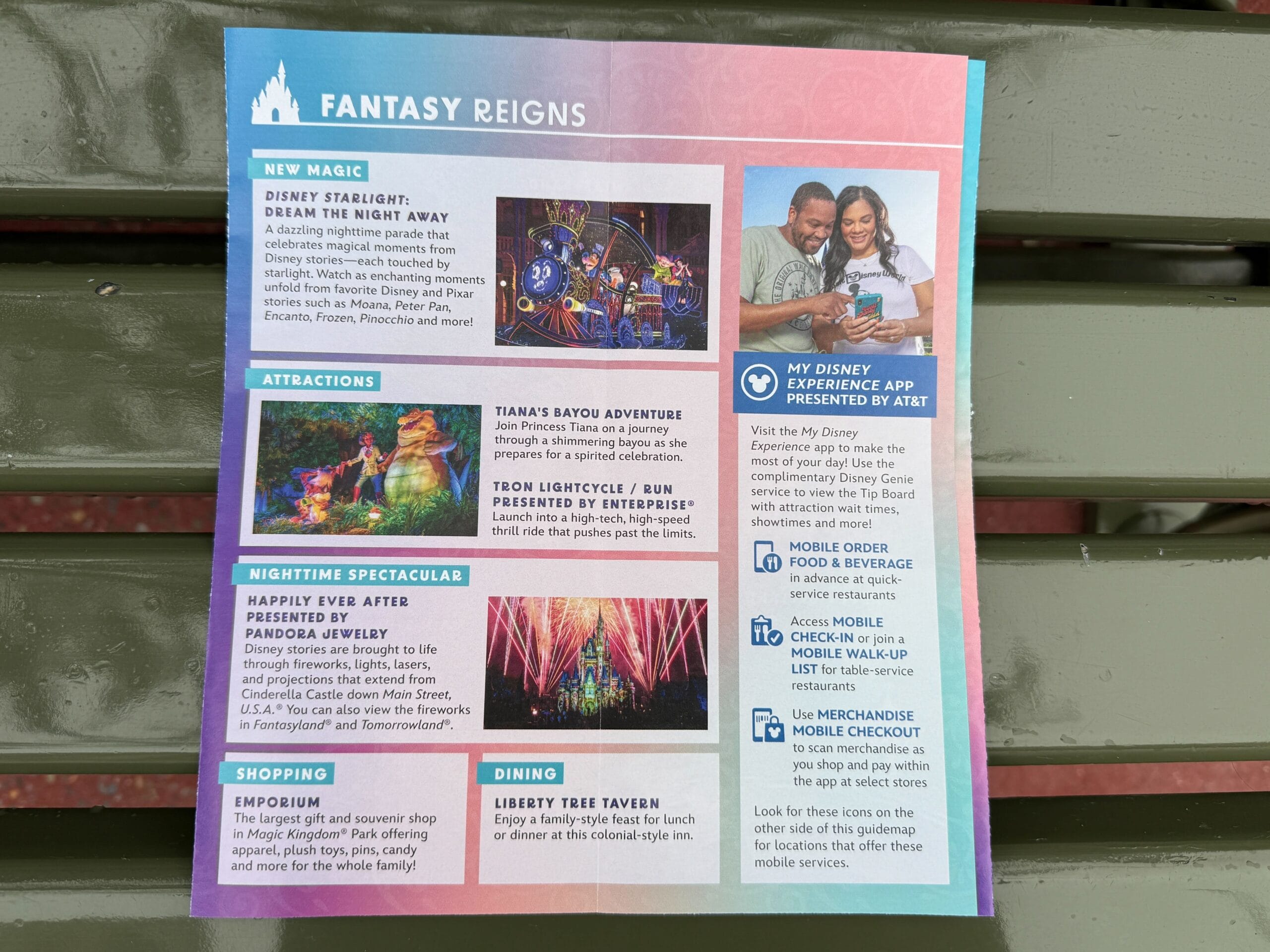 Updated 2026 Magic Kingdom Guidemap Includes New Buzz Lightyear's Space ...